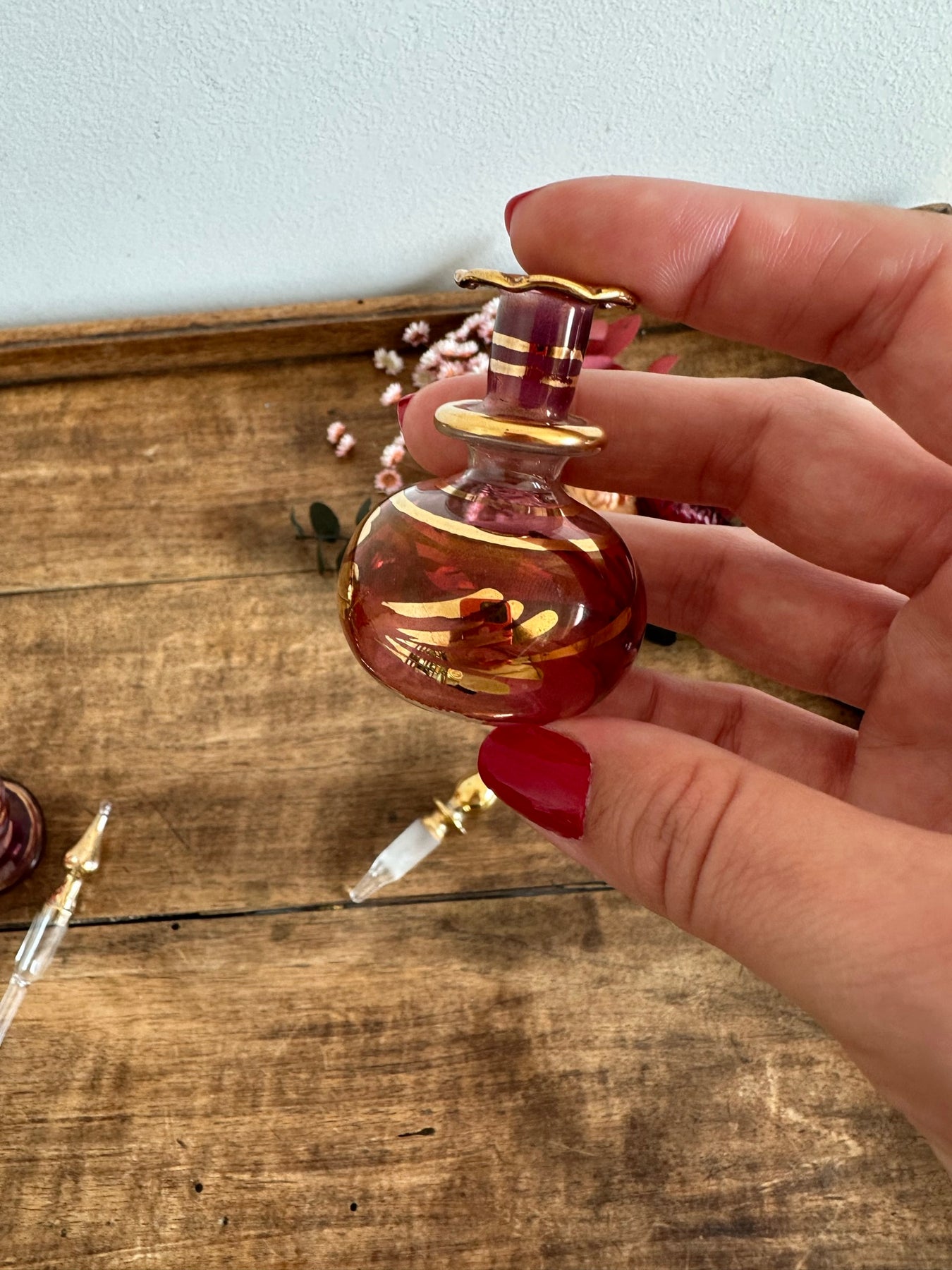 Fioles à parfum colorées vintage | Ma Cabane Vintage