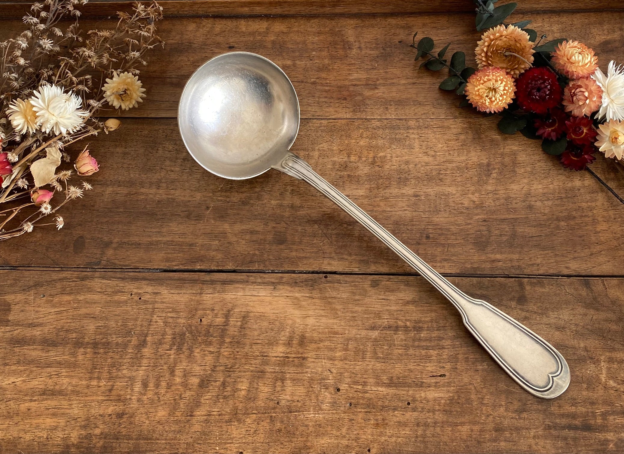 Louche en métal argenté | Ma Cabane Vintage